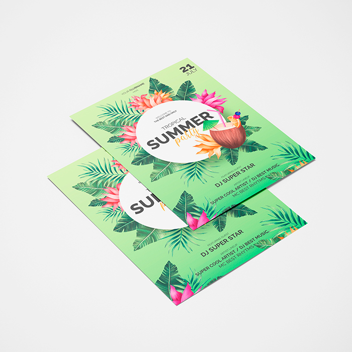 Flyers 14 x 21 cm Premium • Igospel Print