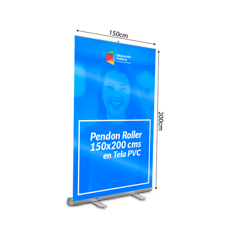 Pendon Roller 150x200 cm Tela PVC • Igospel Print